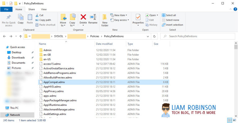 Importing Windows 10 20H2 ADMX files on Server 2019 - Tech Blog, News ...