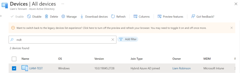 Automatically enroll Domain joined PC's into Intune via GPO - Tech Blog ...