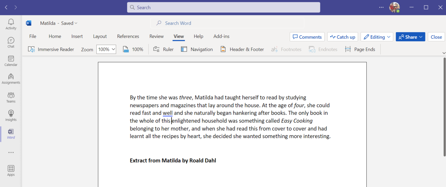 How To Use Microsoft Reading Coach with Immersive Reader - Tech Blog ...