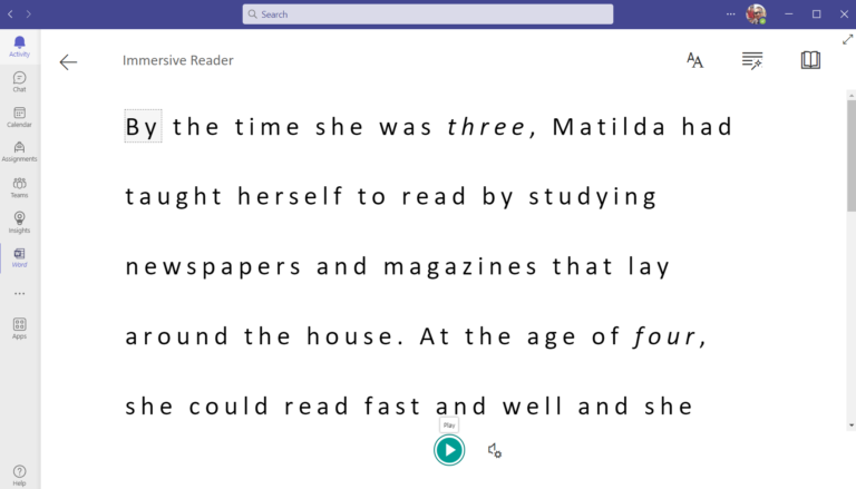 How To Use Microsoft Reading Coach with Immersive Reader - Tech Blog ...